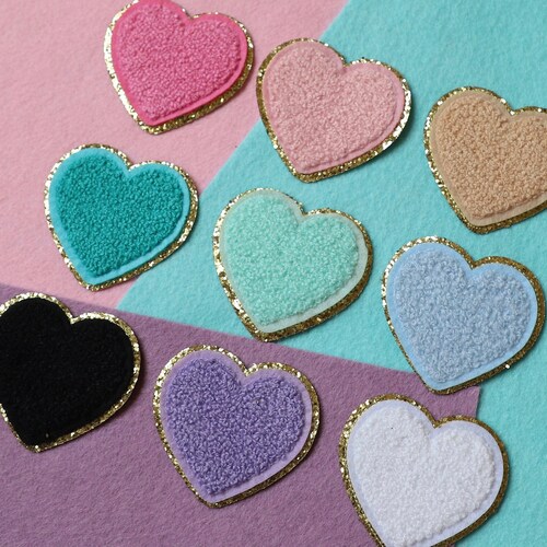 Glitter Varsity Patch Chenille Patch Chenille Letter - Etsy