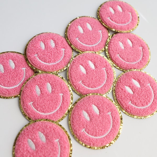 Smiley Face Patch - Etsy