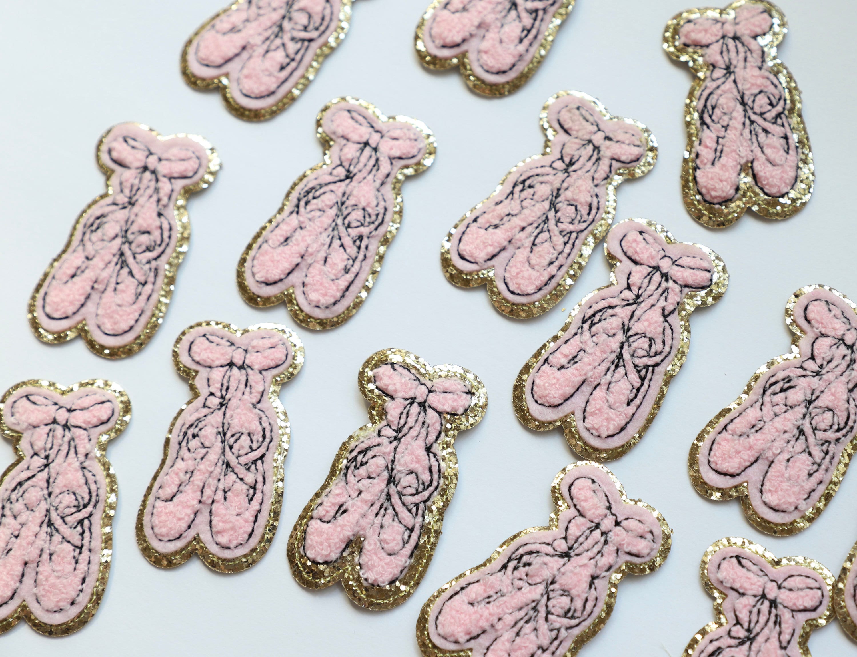 Ballet Shoe Chenille Varsity Patch Chenille Patch Chenille - Etsy