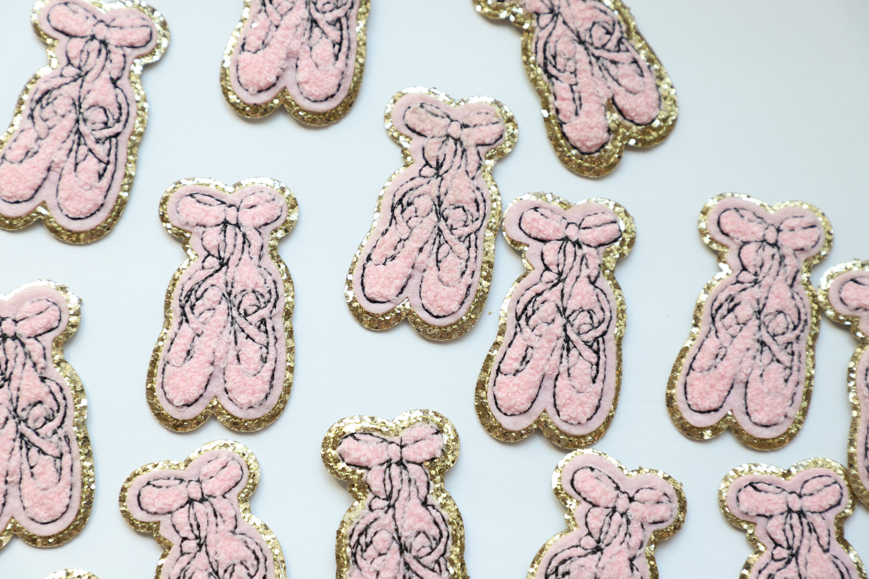 Ballet Shoe Chenille Varsity Patch Chenille Patch Chenille - Etsy