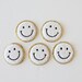 Smiley Face Glitter Varsity Patch Chenille Patch Chenille - Etsy