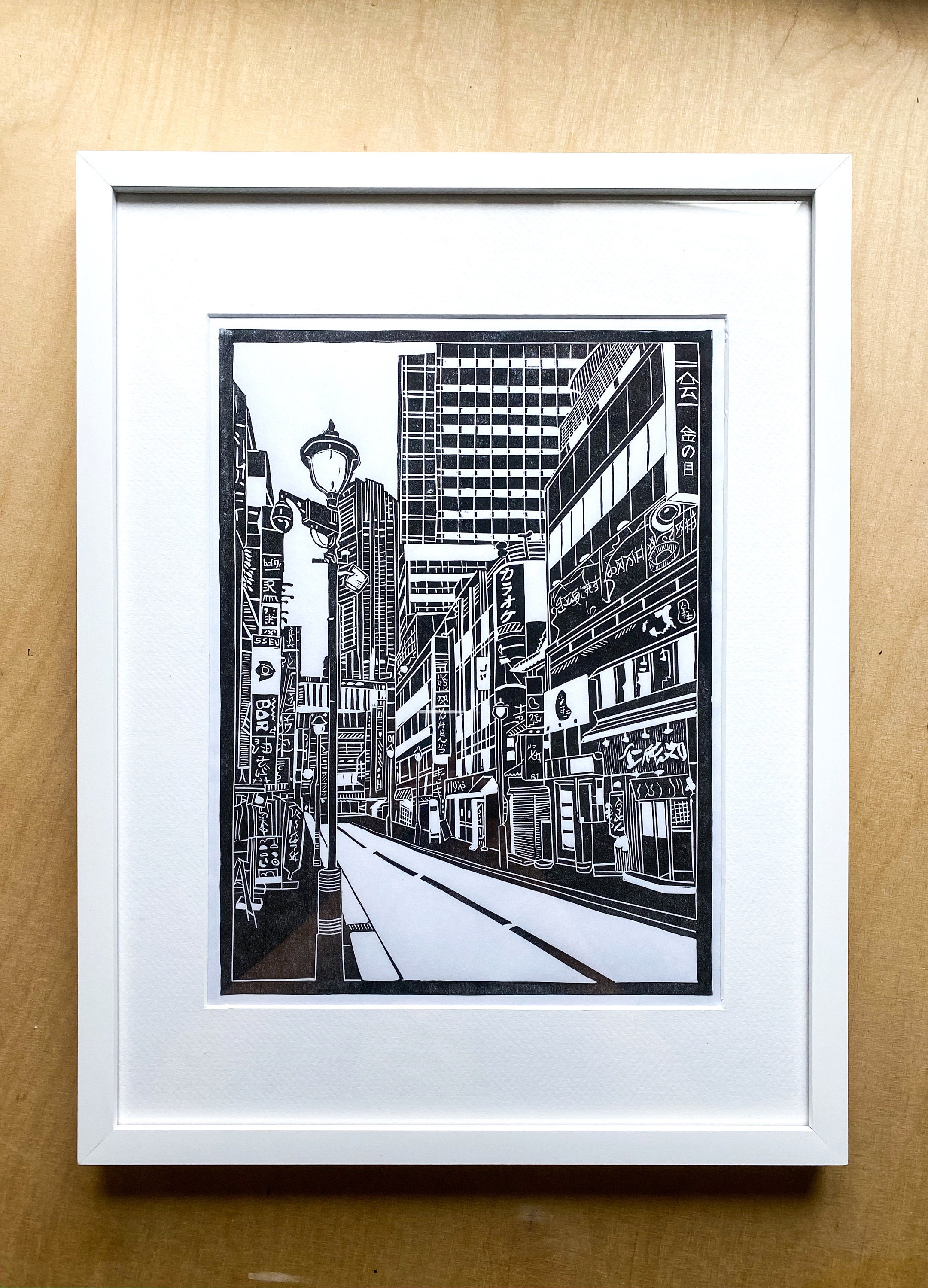 Tokyo, Shibuya Original Print - Etsy