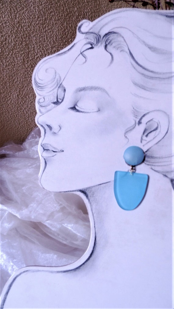 cute ear clips classic light turquoise, light blue or… - Gem