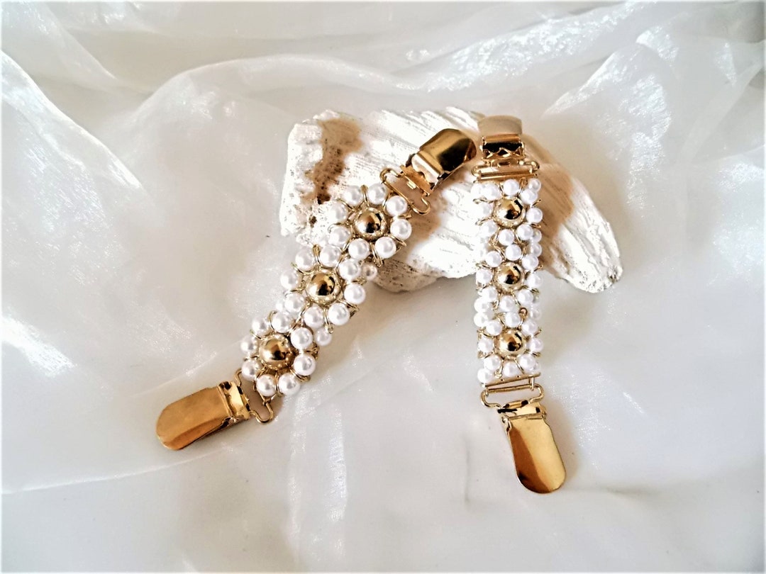 Blouse Ruffles With Melted Pearl Rosettes, Can Also Be Used as a Jacket ...