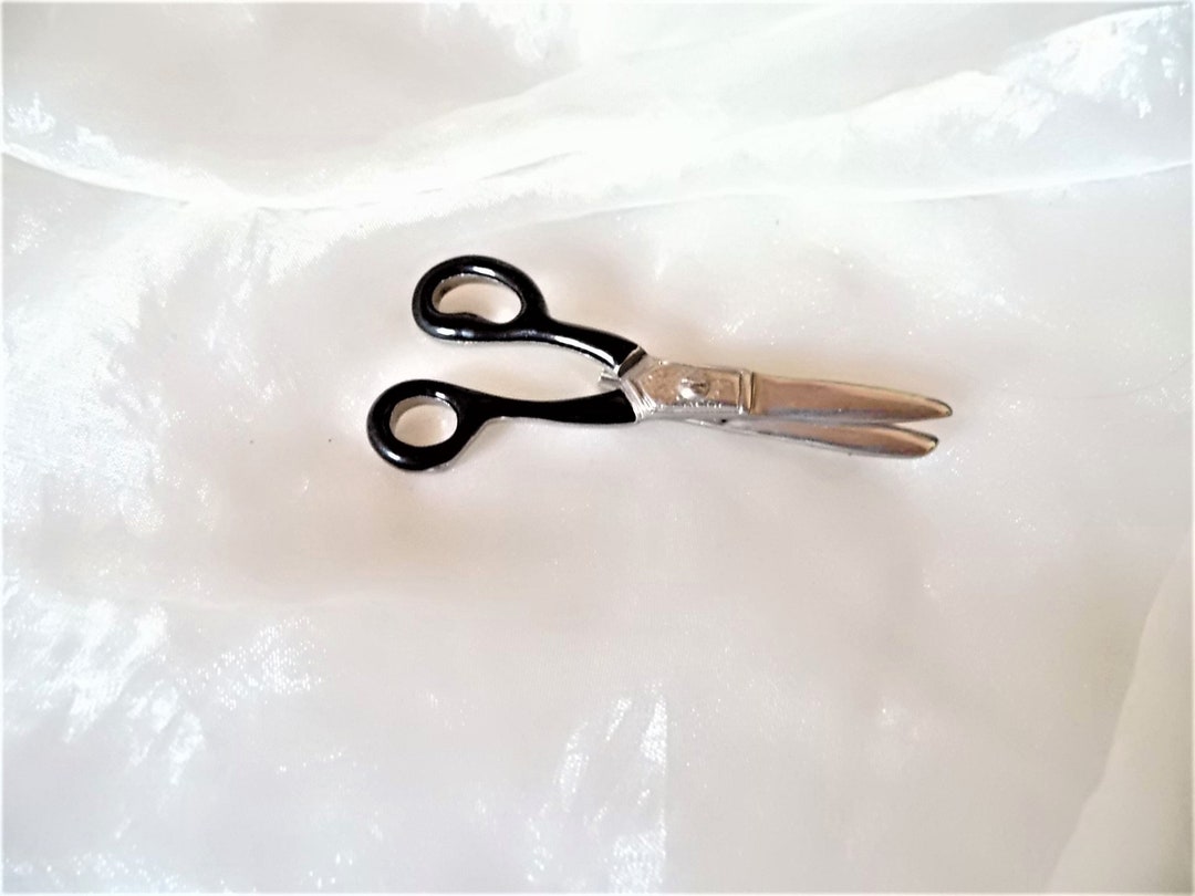 Brooch Scissors From the 80s, Gift for Hairdressers, Original Pin ...