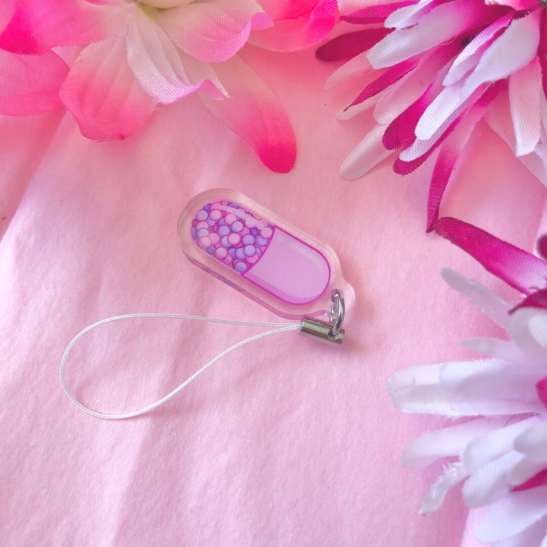 Mini Pill Charm - Etsy