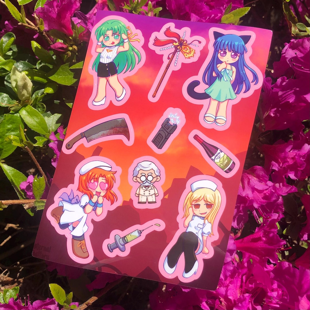 Higurashi Sticker Sheet - Etsy