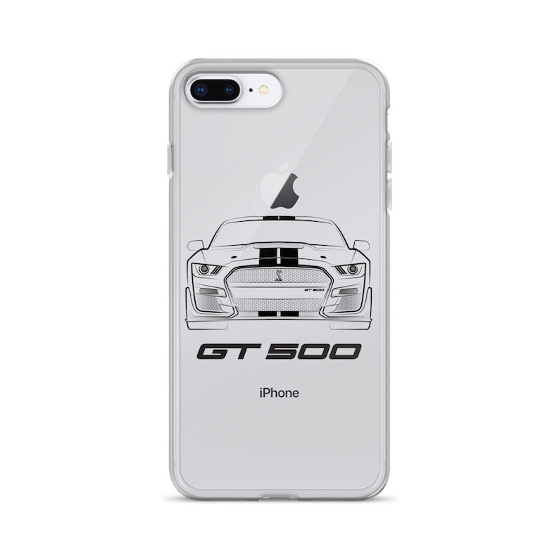 Ford Mustang Shelby GT500 Cobra iPhone Case: Black Graphic - Etsy