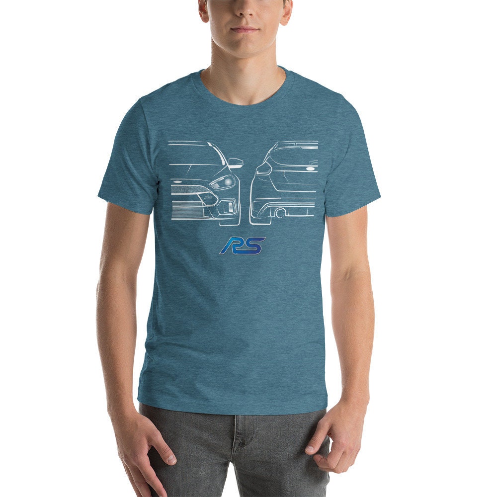 MK3 Ford Focus RS Front & Back Graphic T-shirt Gifts for Car - Etsy
