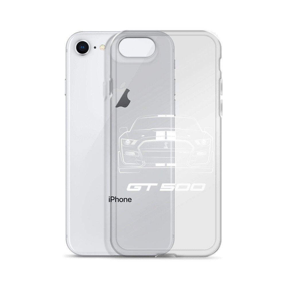 2020 New Ford Mustang Shelby GT500 Cobra iPhone Case white Graphic ...
