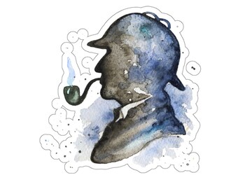 BBC Sherlock Sticker Benedict Cumberbatch Sherlock Quote Laptop Sticker ...