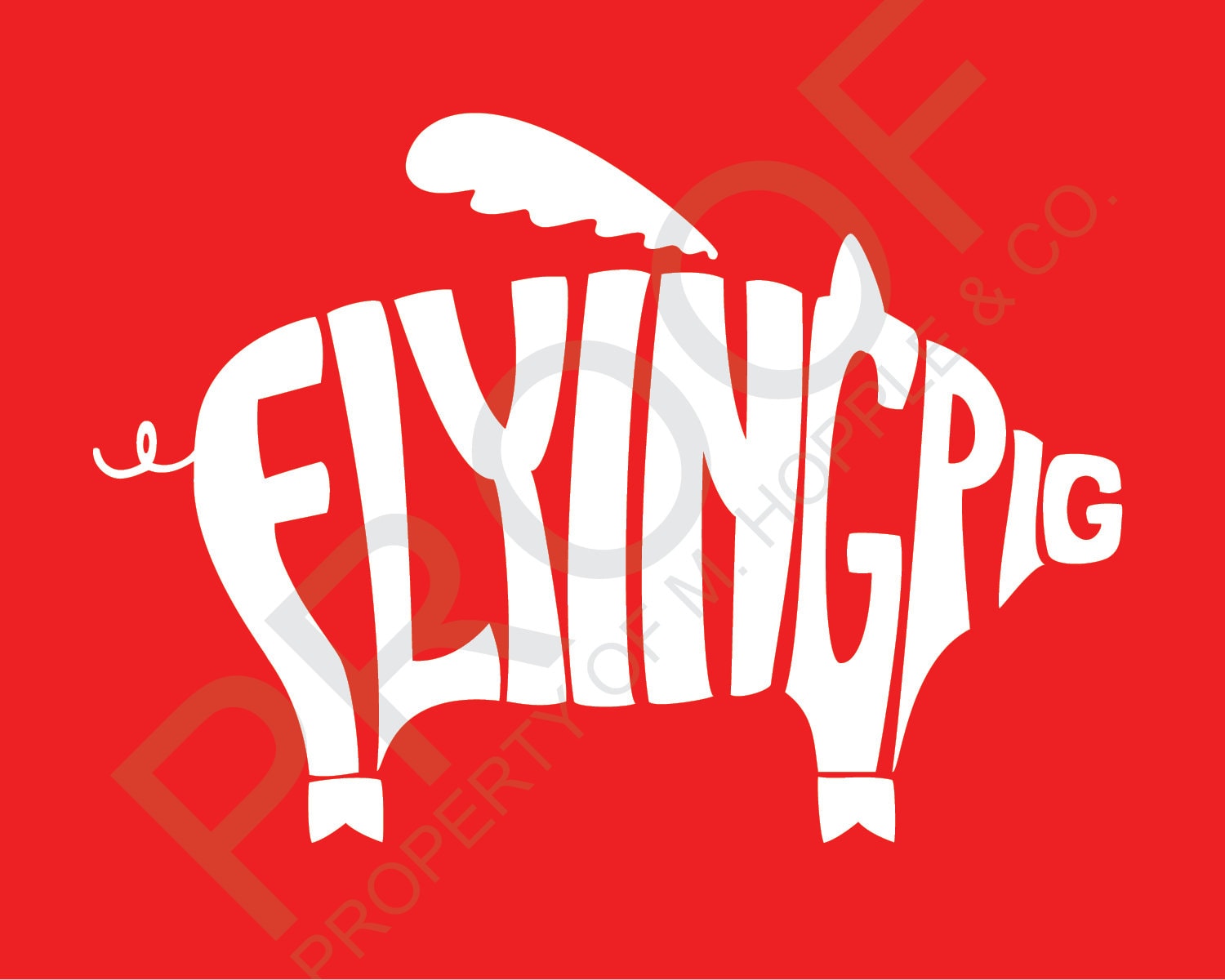 Flying Pig Art Print - Etsy