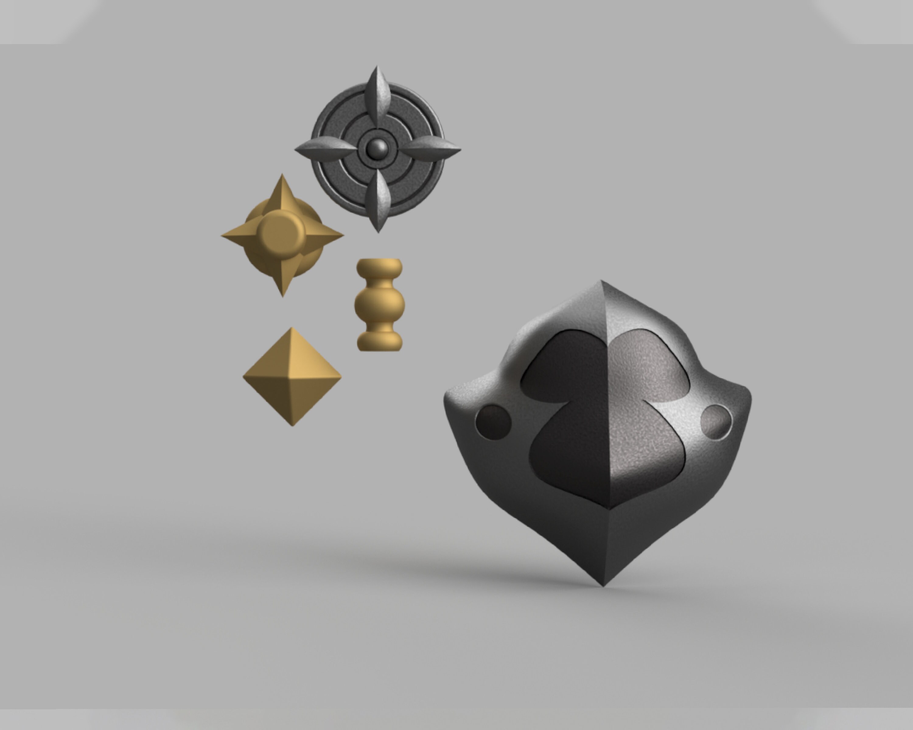 Fire Emblem Three Houses Timeskip Mercedes Cosplay Accessories 3D Model ...