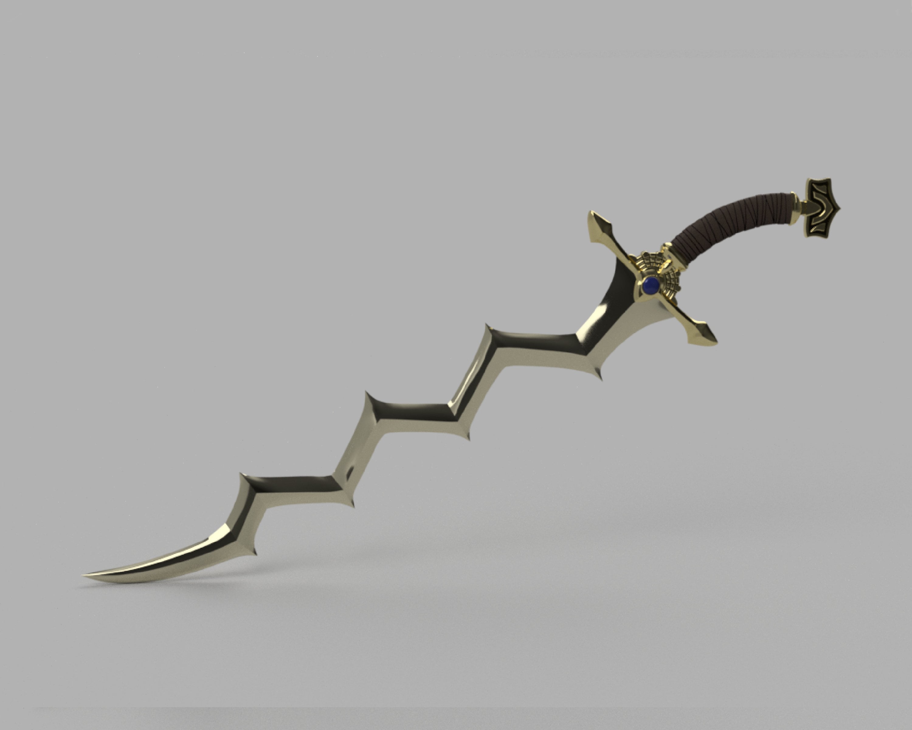 Fire Emblem Three Houses Levin Sword Sword 3D Model for - Etsy