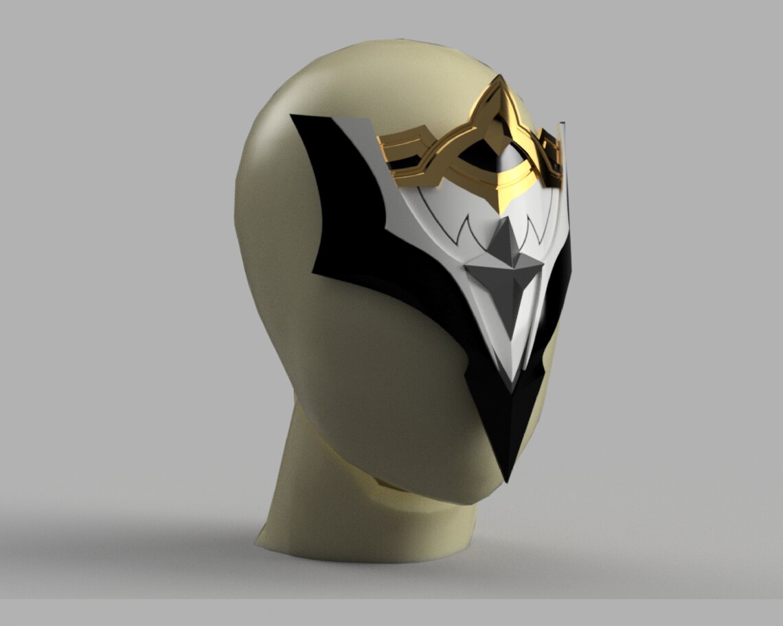 Genshin Impact Il Dottore Mask 3D Model STL File - Etsy
