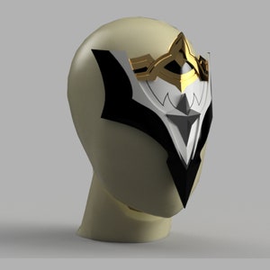 Genshin Impact Il Dottore Mask 3D Model STL File - Etsy