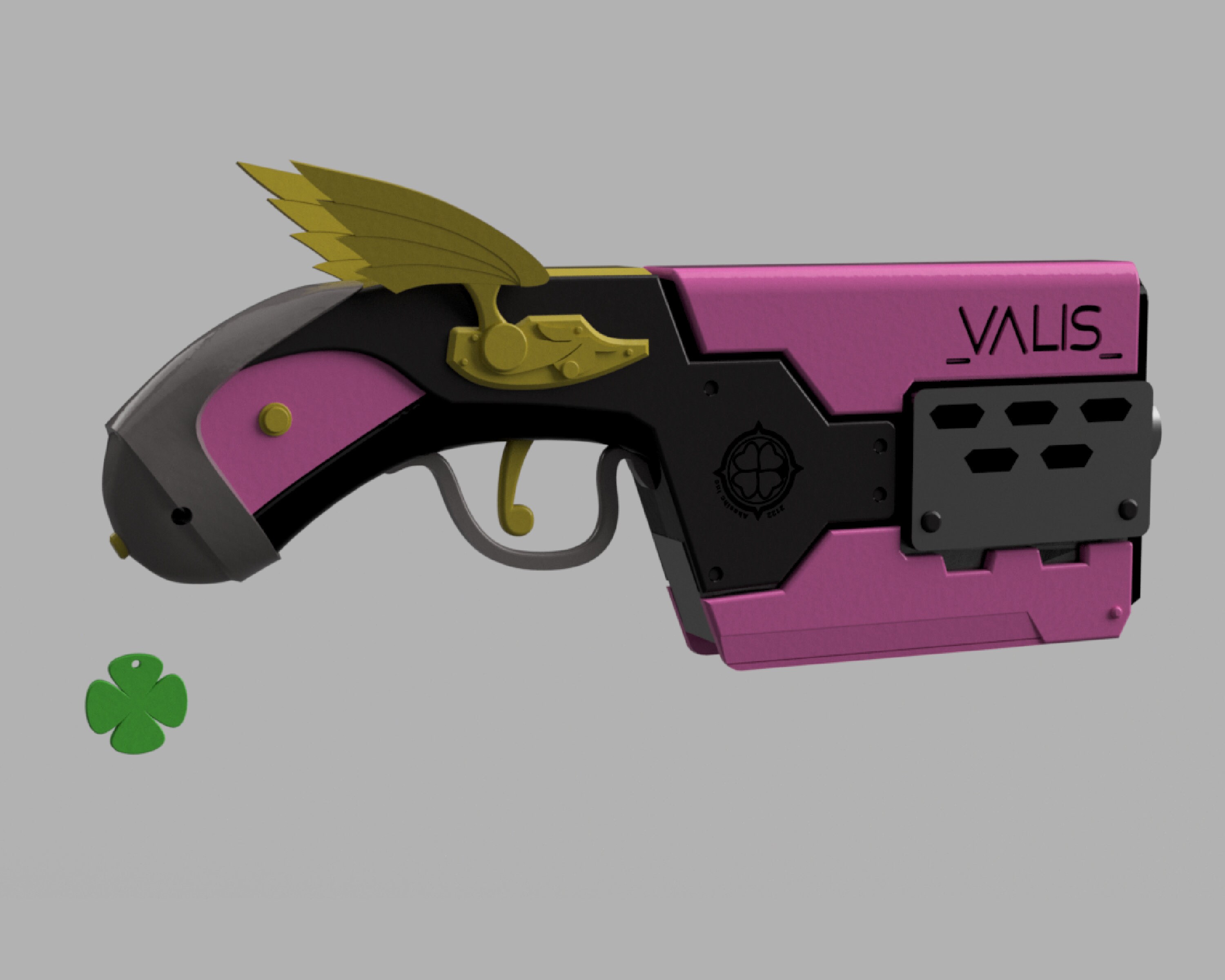 Elphelt Valentine Prop Gun Guilty Gear Xrd 3D Model STL File - Etsy