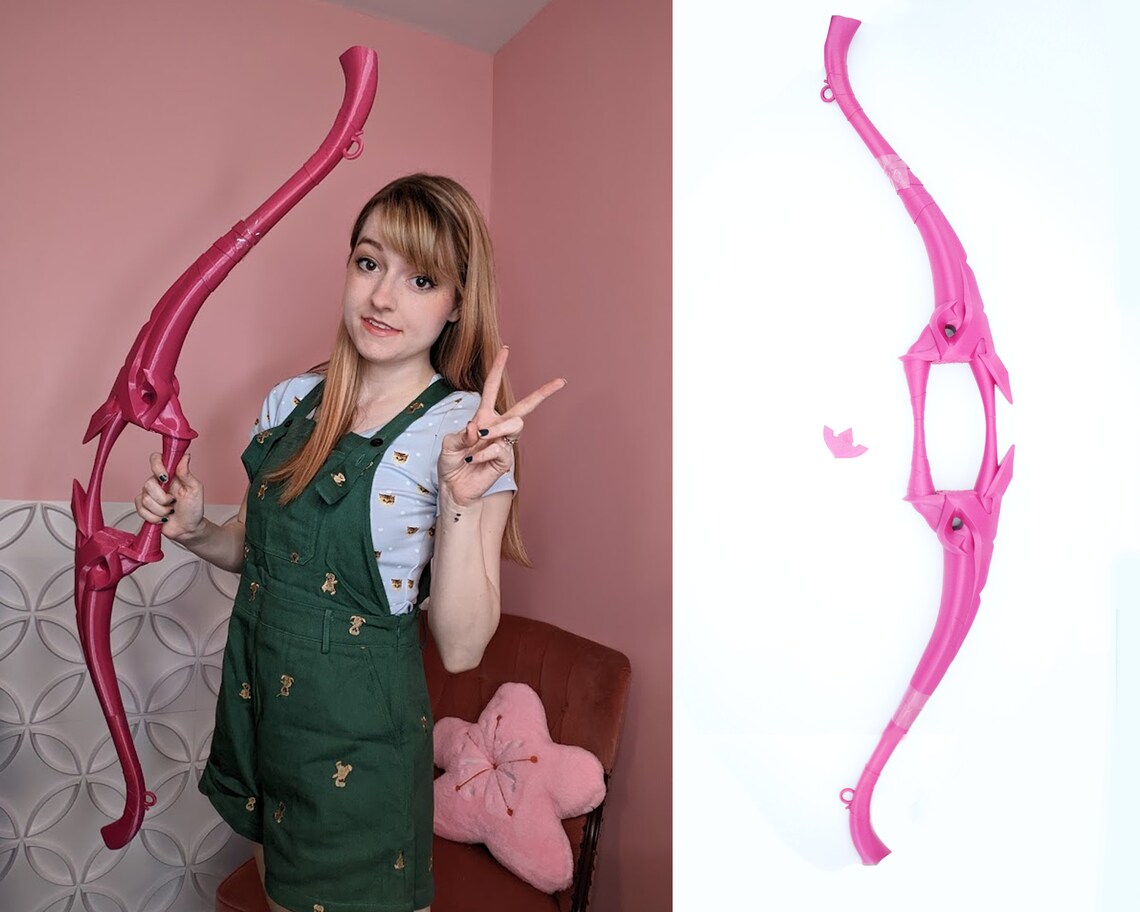 Genshin Impact Gorou's Raven Bow 3D Model STL File - Etsy Israel