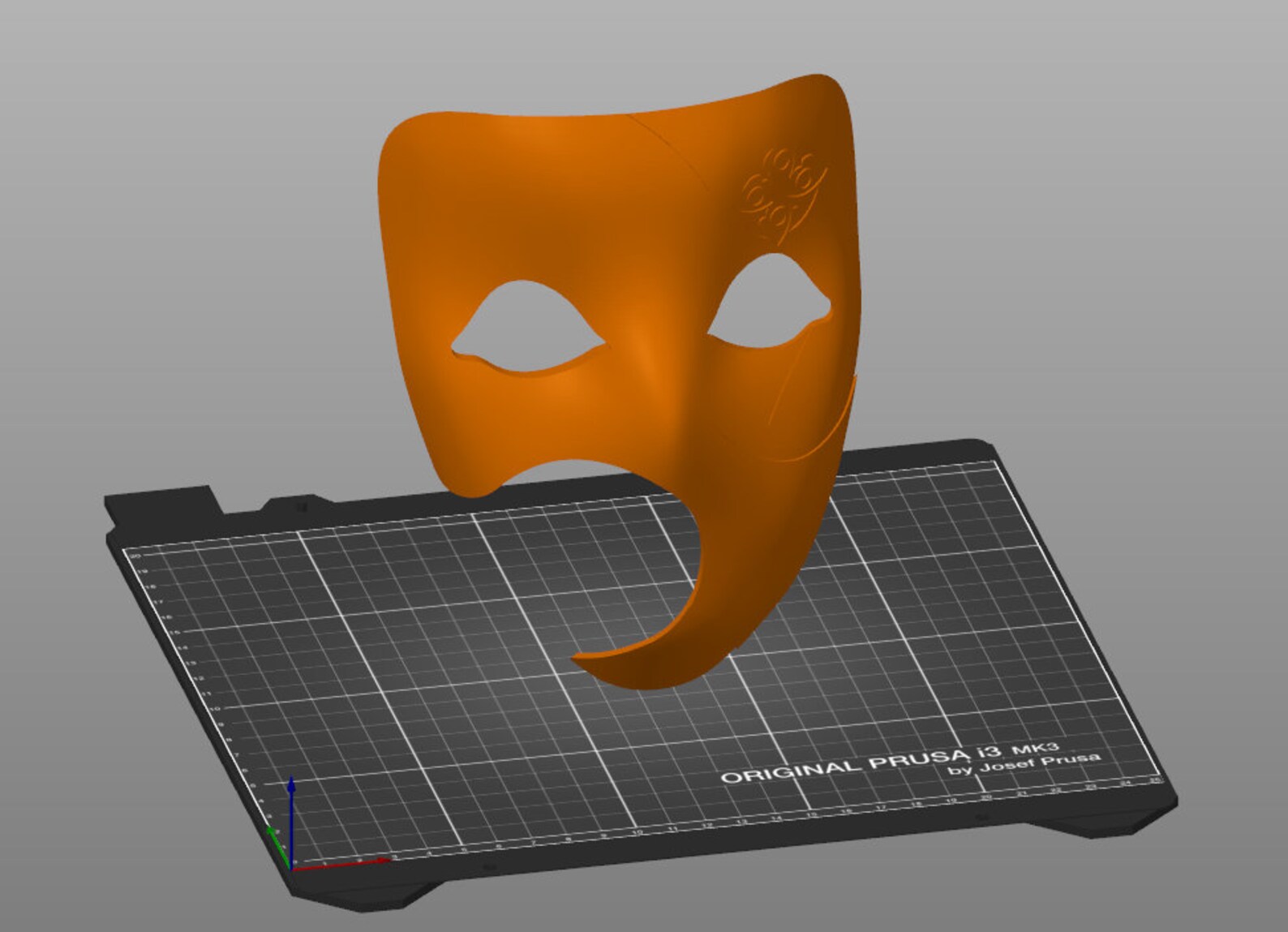 Genshin Impact Il Dottore Mask 3D Model STL File - Etsy India