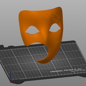 Genshin Impact Il Dottore Mask 3D Model STL File - Etsy Singapore