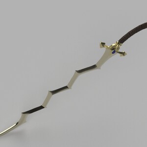 Fire Emblem Three Houses Levin Sword Sword 3D Model for Cosplay STL ...