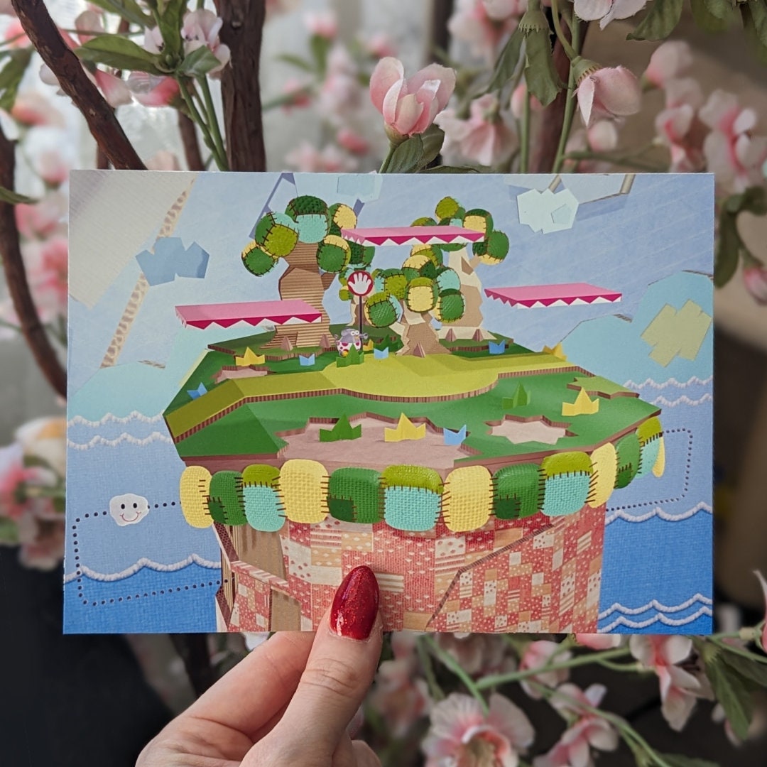 Yoshi's Story Melee Stage 5x7 Print - Etsy