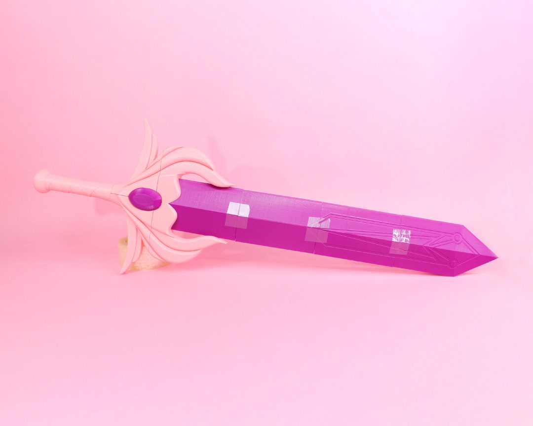 She Ra's Sword of Protection - 3 Ft Long 3D Printed Cosplay Kit - Etsy