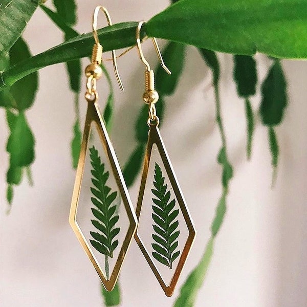 Fern Resin Ring - Etsy