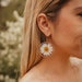 Daisy Hoops - Etsy