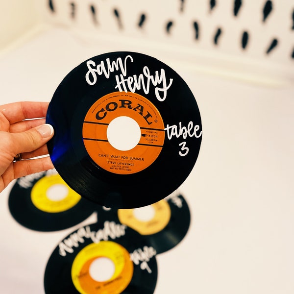 Vinyl Record Invitations - Etsy