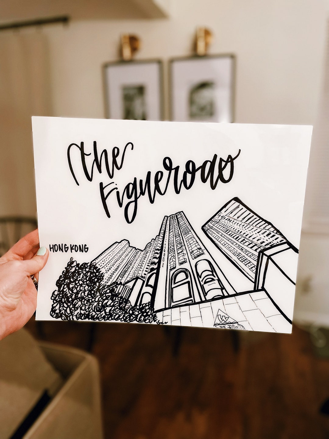 Custom Skyscraper Apartment Portrait: Preserve Your High-rise Home ...