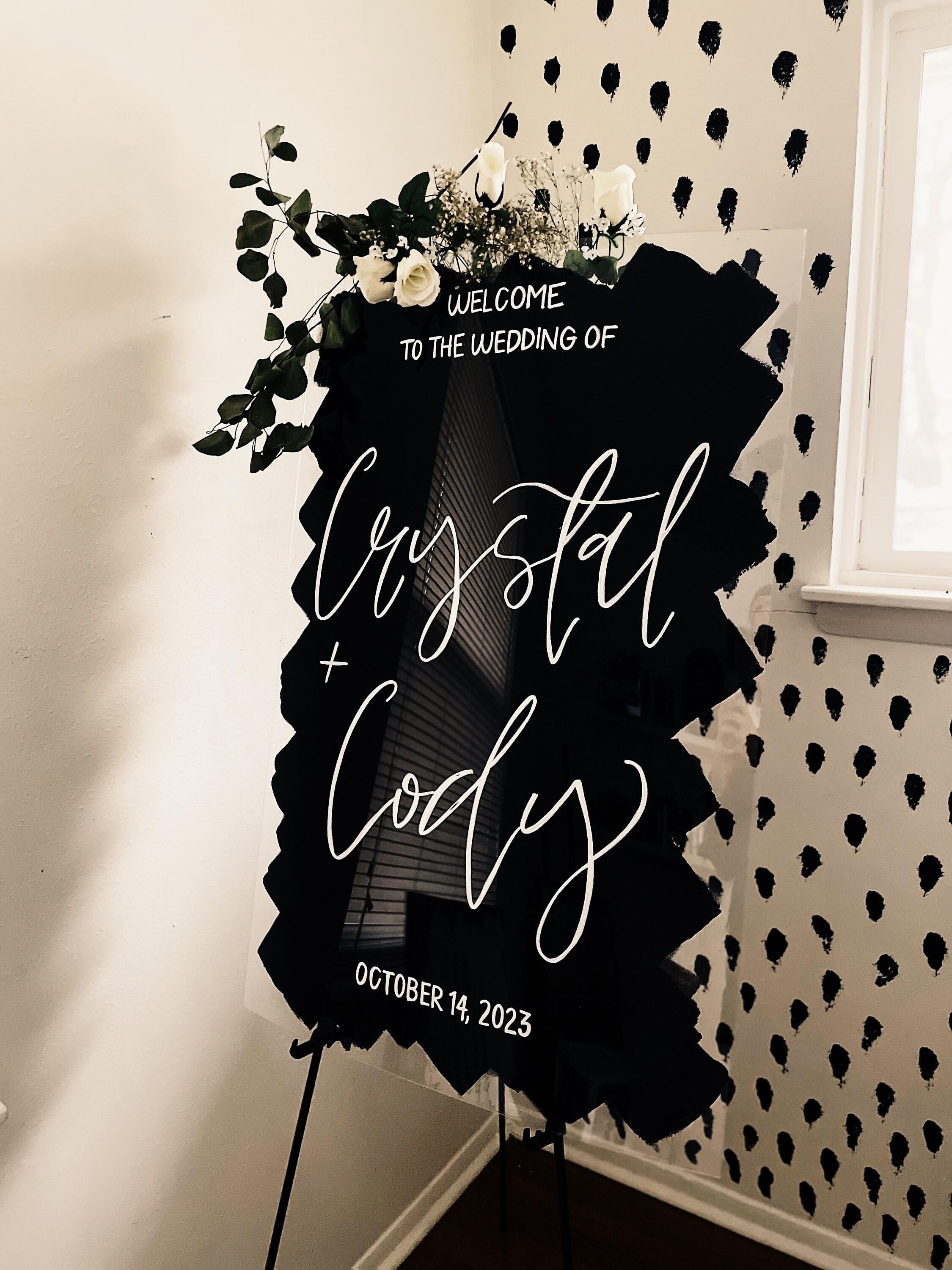 Calligraphy Wedding Welcome Sign, Welcome Sign, Wedding Sign ...