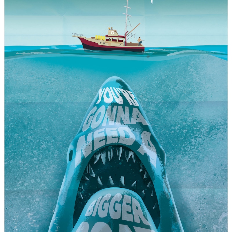 Jaws 2 Poster - Etsy