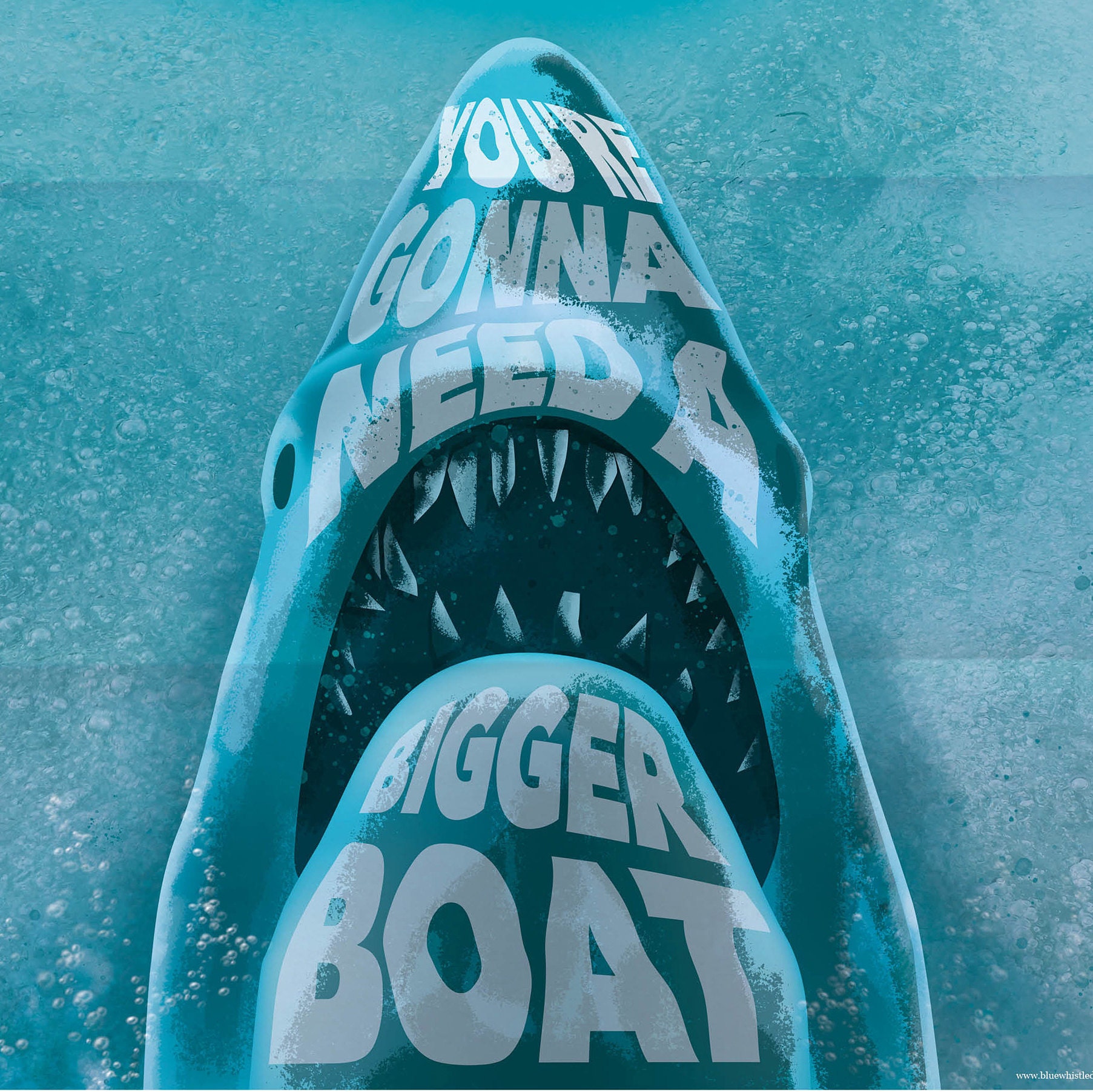 Jaws NEW - Classic Movie Print, A3 Art Poster Print, Unframed - Etsy