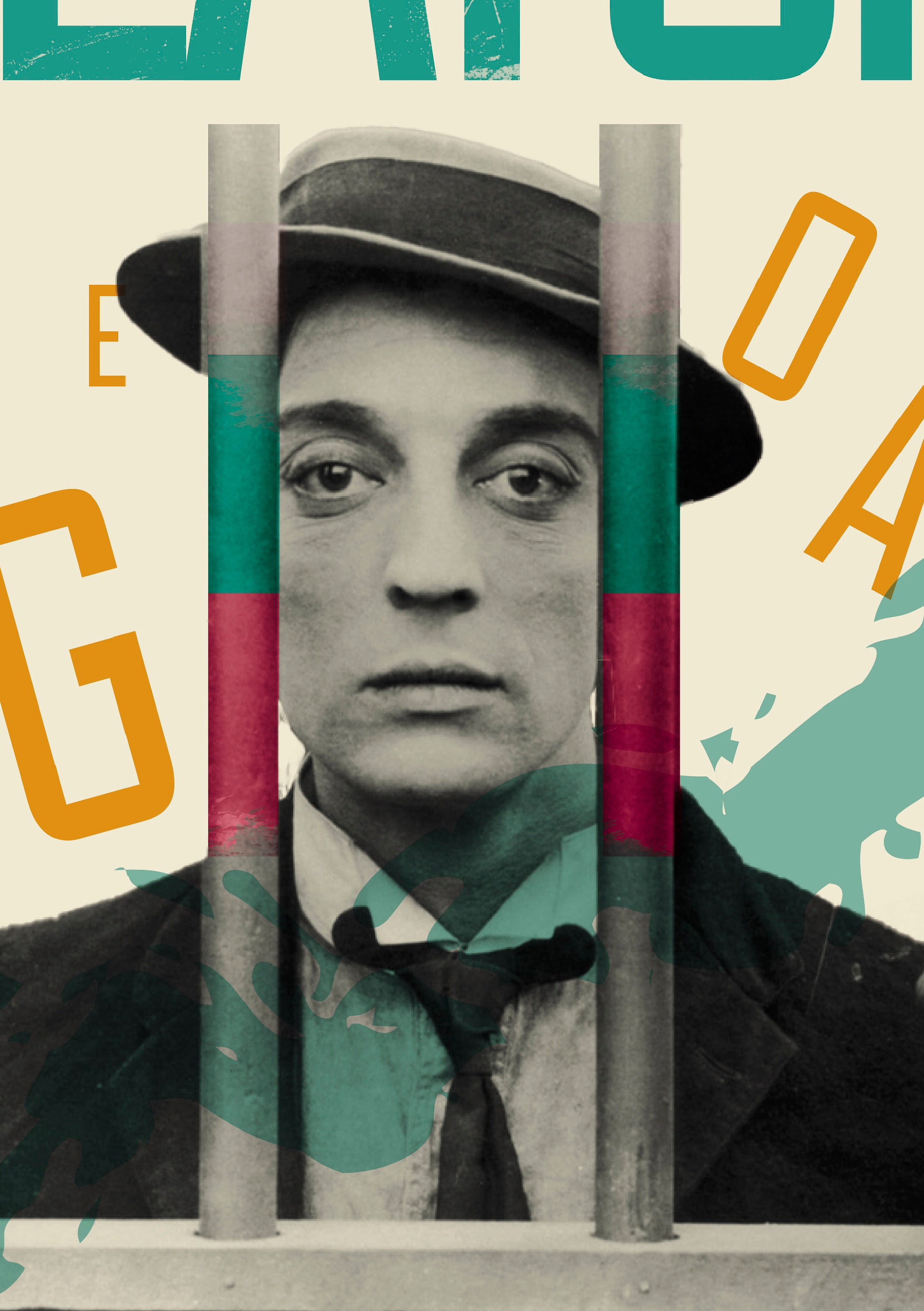 Buster Keaton, THE GOAT, Jail Poster Art Poster Print, Unframed - Etsy