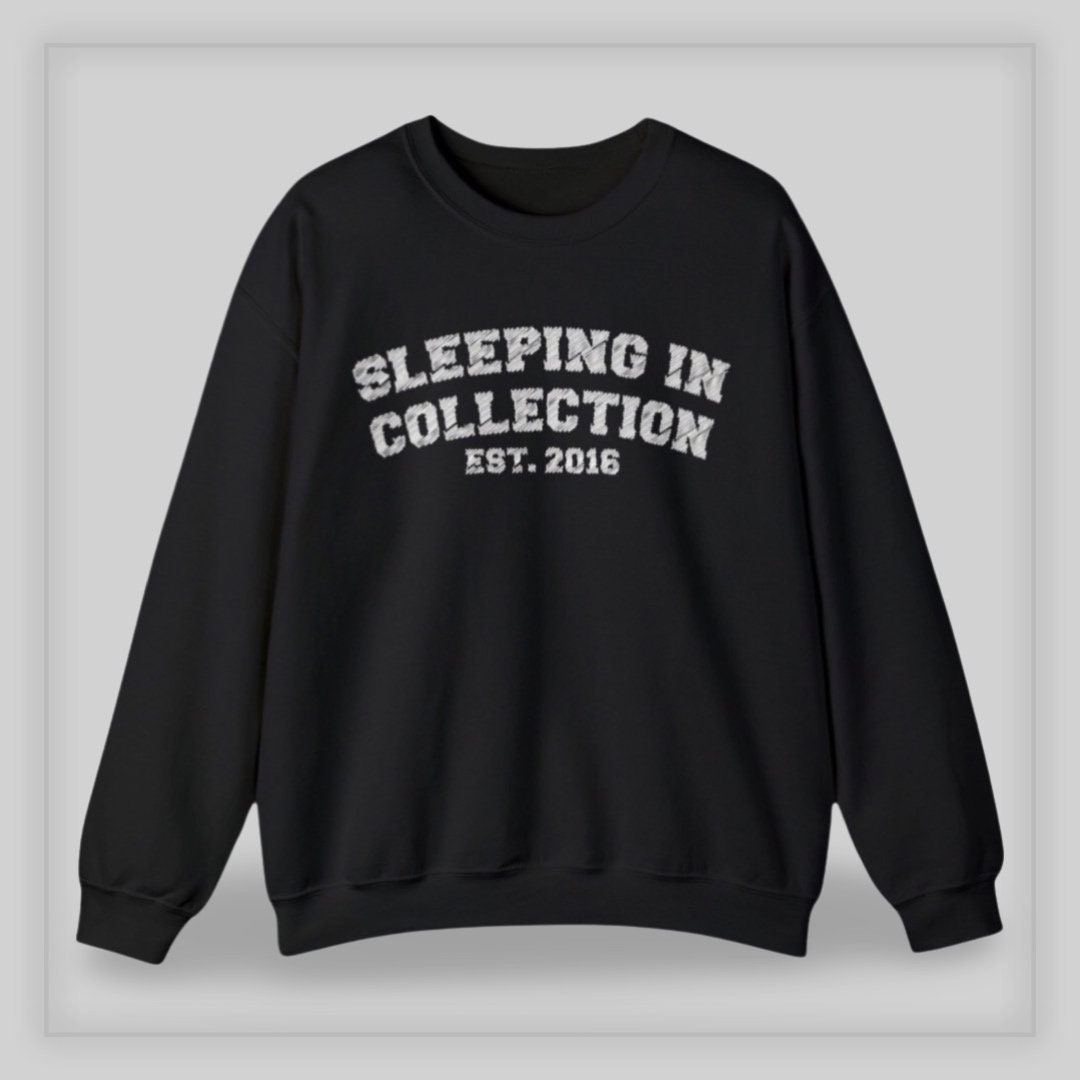 Womans College Sleep Sweatshirt Varsity Sweatshirt - Etsy