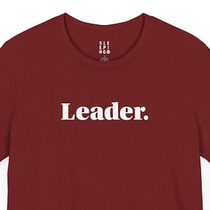 Leader Mentor Influencer Leadership Tee Shirt, Gift for Husband Dad Him ...