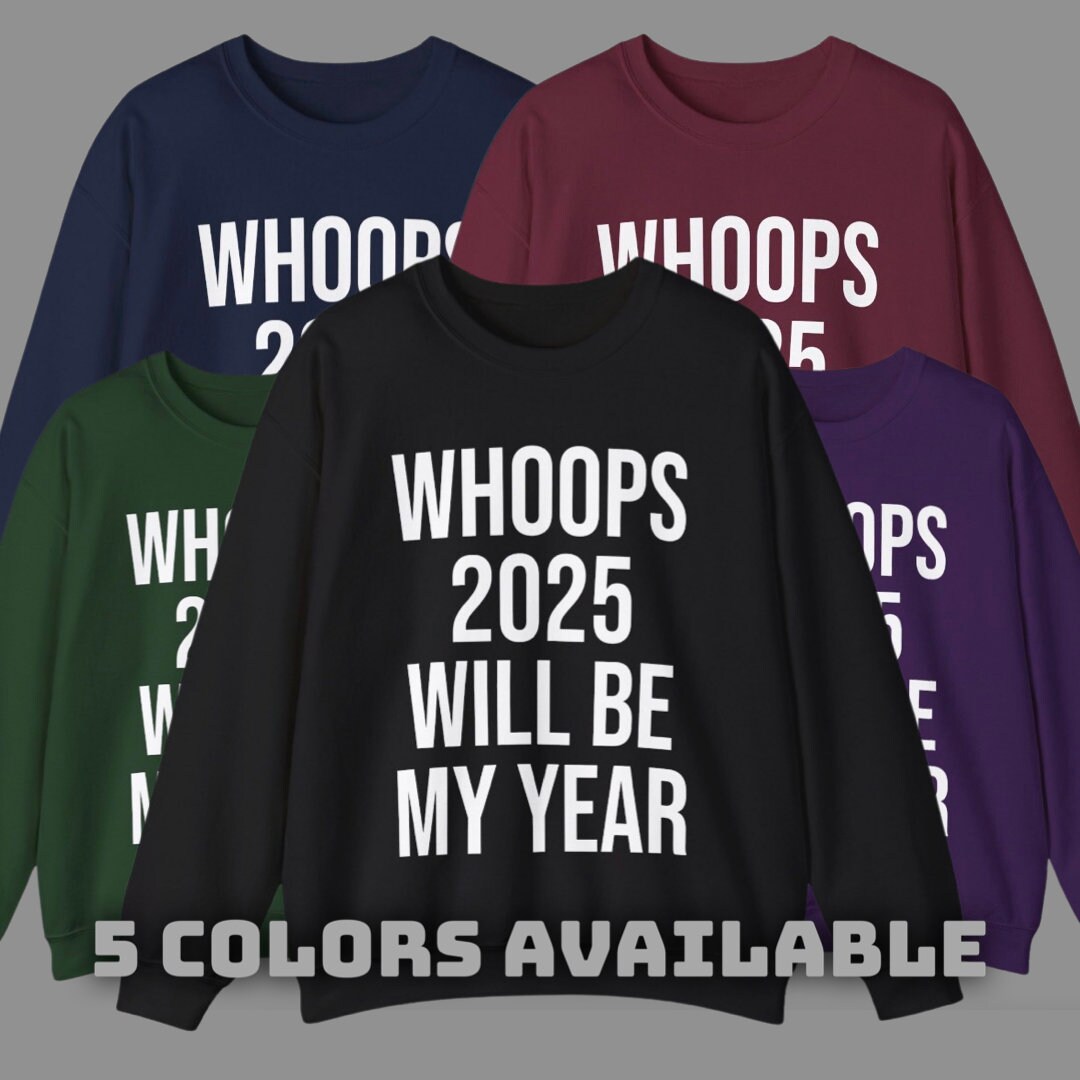 Funny New Year Sweatshirt, 2024 Sweatshirt, New Years Day Sweatshirt ...