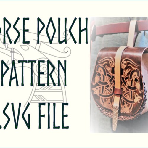 Norse Pouch Pattern Svg and Png Files - Etsy