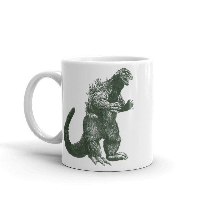 Godzilla Mug - Etsy