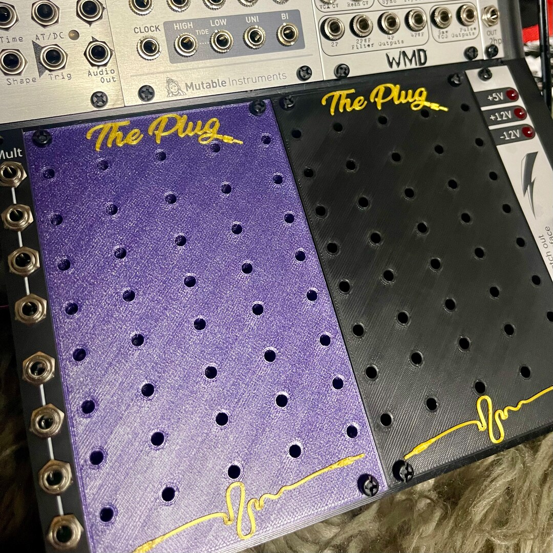 The Plug Eurorack Cable Organizer Rack Mounted Patch Cable Management ...