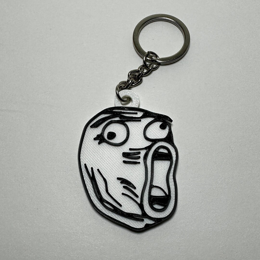 Funny Guy Meme-chain Meme Keychain Gift - Etsy