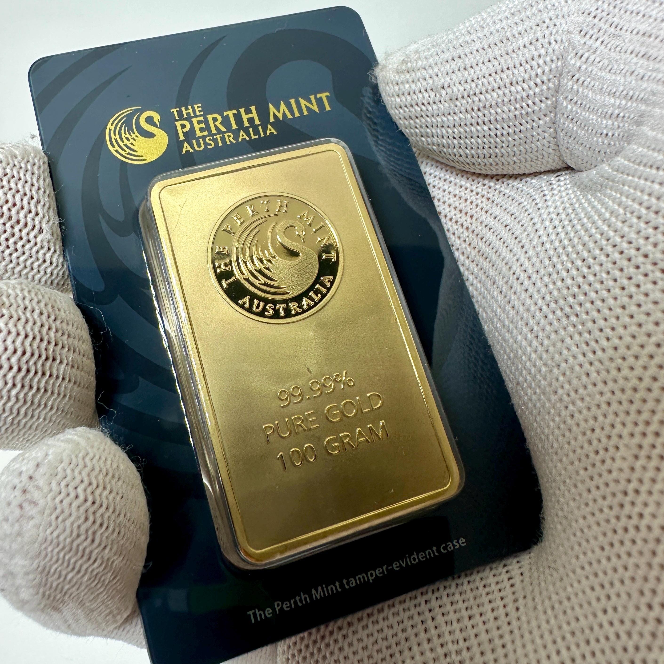 REPLICA 100G Gold Bar AAA Replica Gold-plated Bullion Ingot - Movie ...