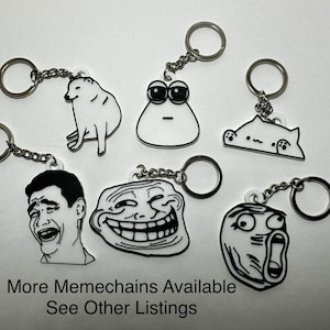 Trollin’ Meme-chain! Meme Keychain Gift - Etsy