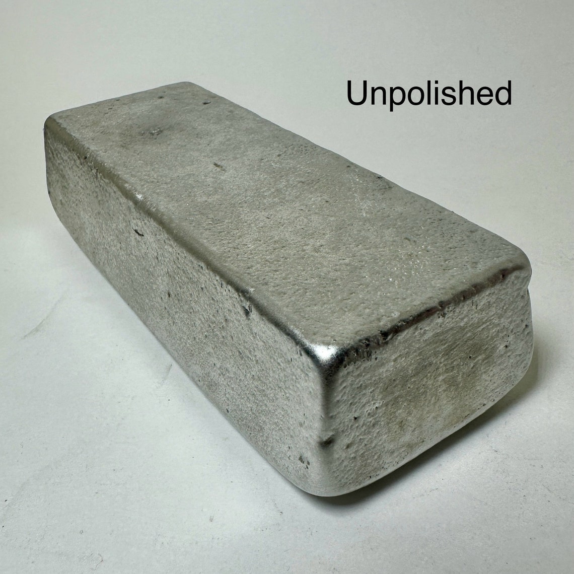 Pure Aluminum Bar - Hand Poured Ingot - Polished Mirror Finish - Etsy