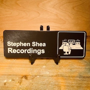 Personalized: Music Recording Studio Sign - Producer Plaque - Etsy