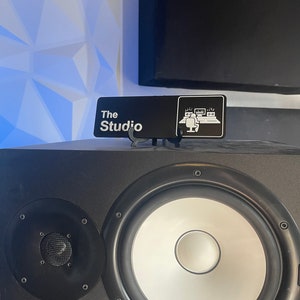 Music Studio Sign - Recording Studio - Producer Audio Engineer Plaque ...
