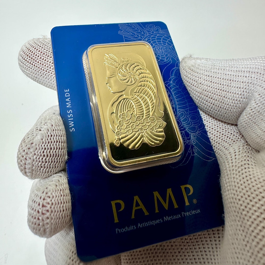 REPLICA Gold Bar 50 Gram AAA Replica Gold-plated Bullion Ingot - Movie ...