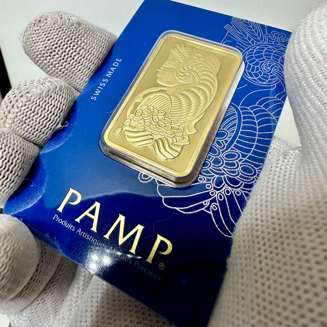 REPLICA 1 Ounce Gold Bar AAA Replica Gold-plated Bullion Ingot - Movie ...