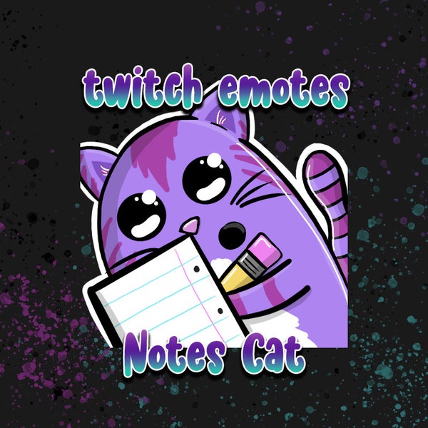 Taking Notes Twitch Emotes - Etsy